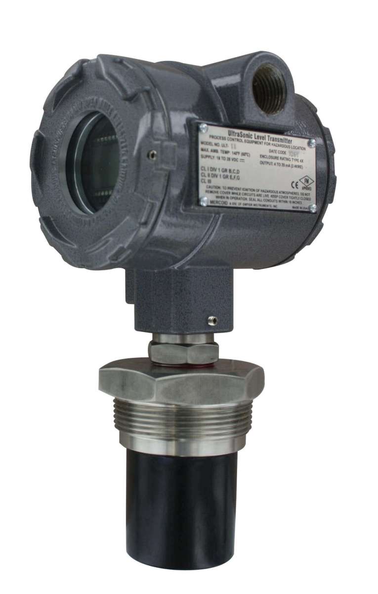 Dwyer Mercoid Ultrasonic Level Transmitters - Explosion-Proof Liquid ...