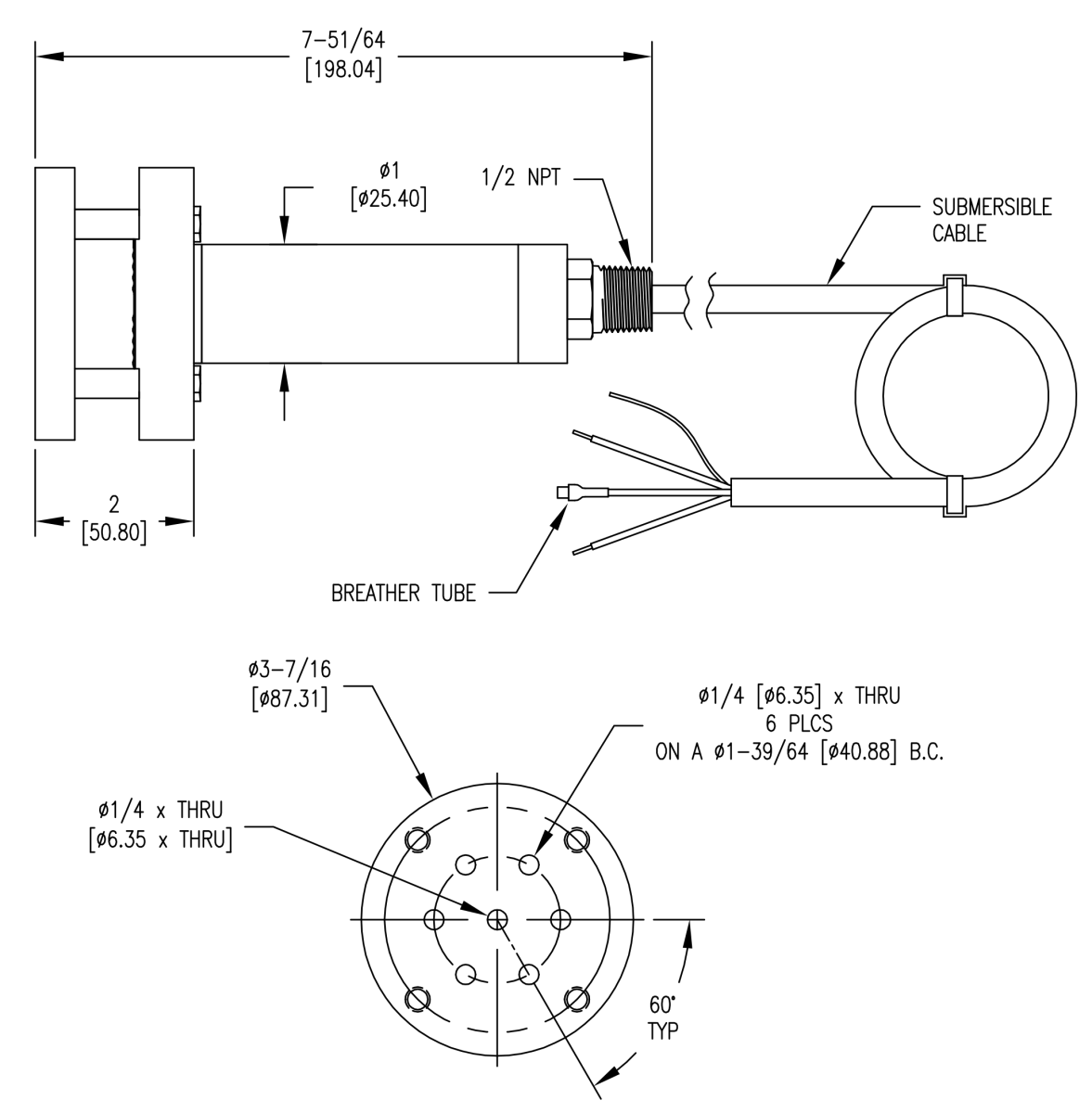 Dwyer Mercoid Pressure Transducer - Birdcage Design - 10 PSI - 4-20 MA ...